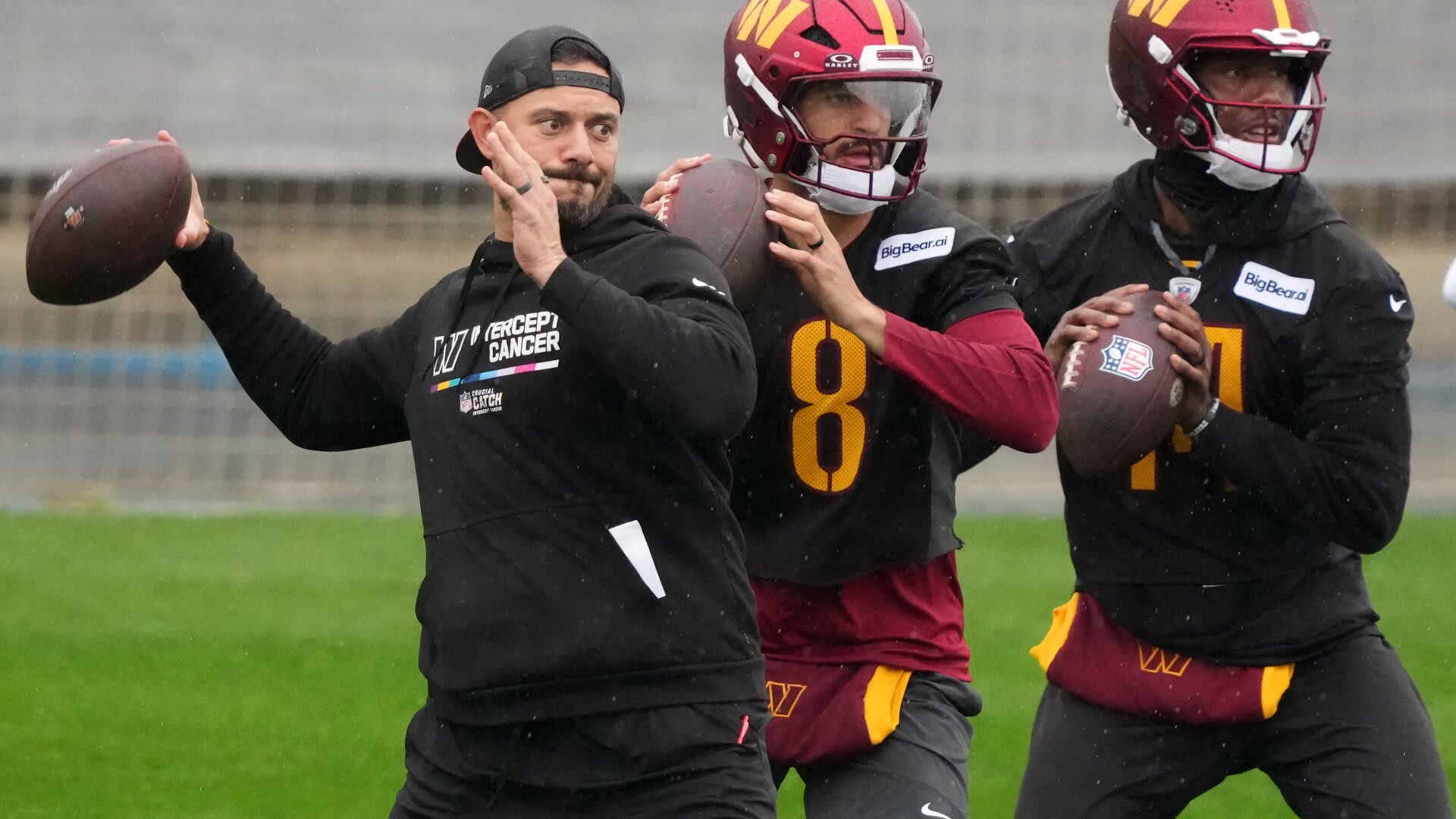 Dann Quinn sticks to the plan in picking David Blough as new Commanders ...