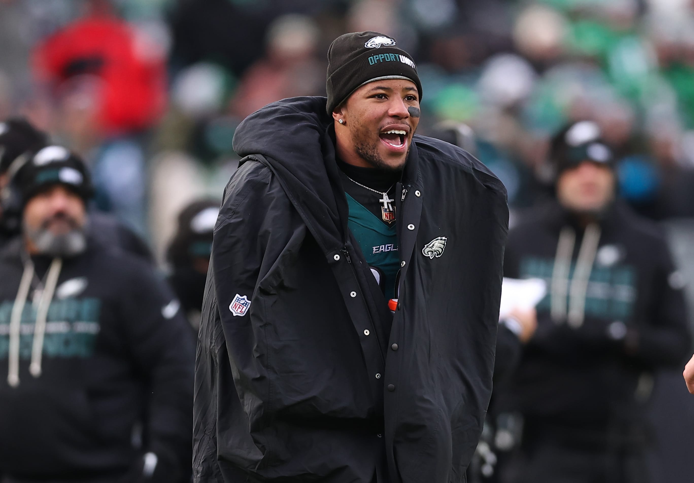 Eagles' Saquon Barkley Injury Update Emerges Ahead Of Commanders Game ...