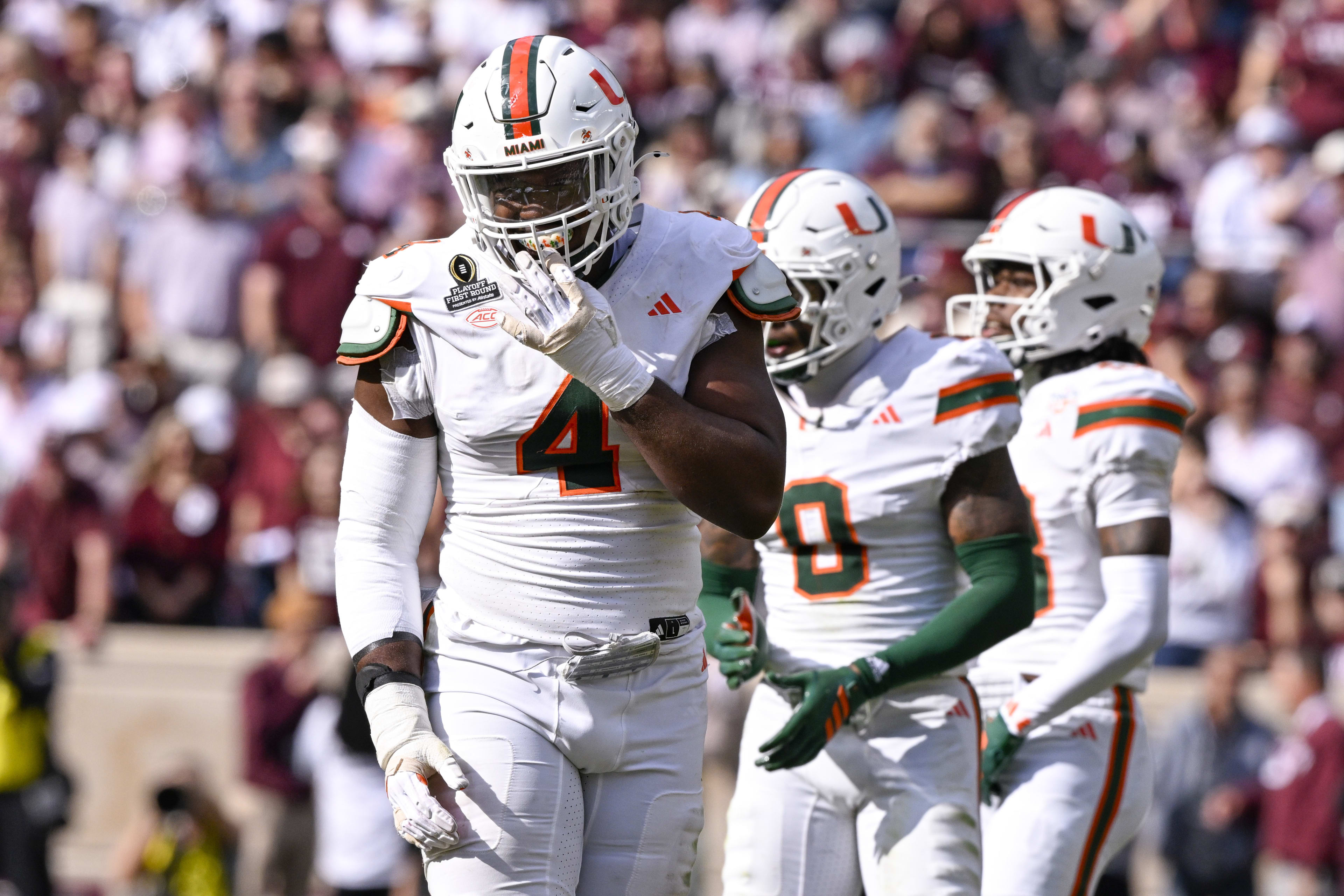 Miami EDGE Rueben Bain's Landing Spot in New NFL Mock Draft - Lindys Sports